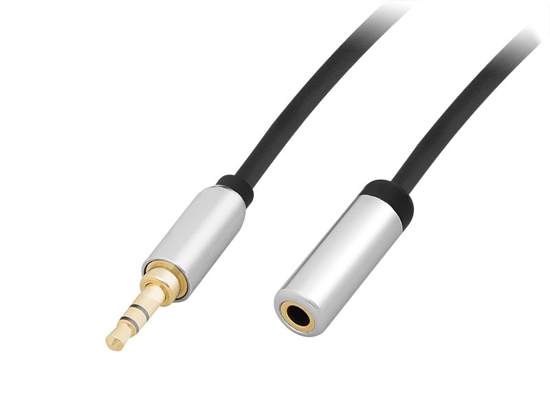 3,5 inch Jack Male naar 3,5 inch Jack Female Verlengkabel 1 meter Prem – ABCstore